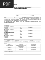 Ejemplo de Formato Cotizacion Agencia Viajes | PDF | Negocios