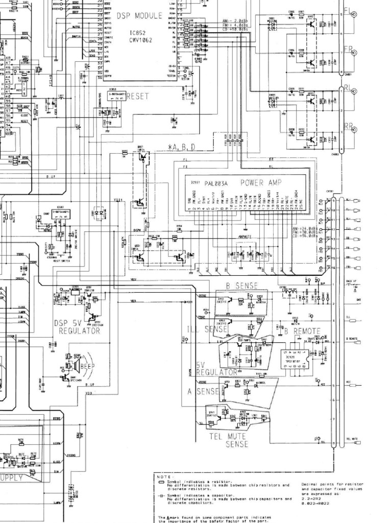 Pioneer Deh-P825 Poweramplifie | PDF