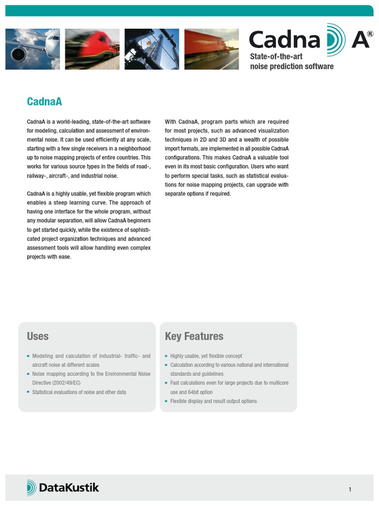 Cadnaa: Uses Key Features | PDF | Library (Computing) | Usability