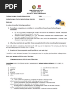 Lesson Plan Discursive Writing | PDF | Essays | Lesson Plan