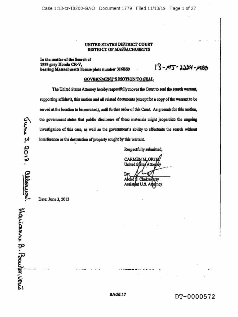 New Bomber Documents Released | PDF | Law
