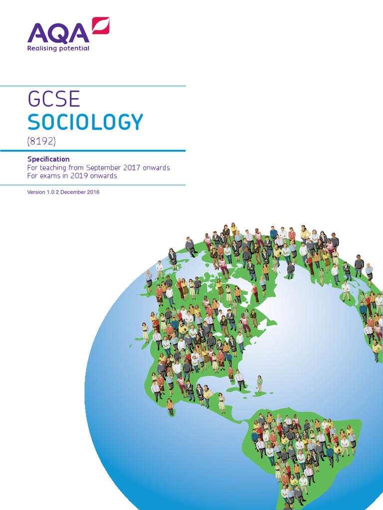 AQA Sociology Specification 2017 | PDF | Sociology | Qualitative Research