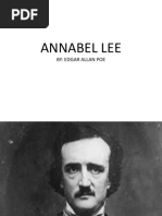 10 E Annabel Lee Analysis | PDF | Edgar Allan Poe