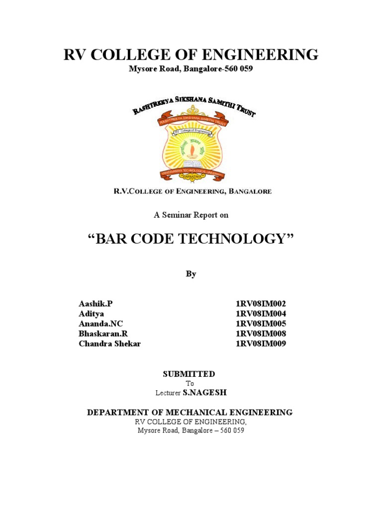 Barcode Technology Description | PDF | Barcode | Universal Product Code