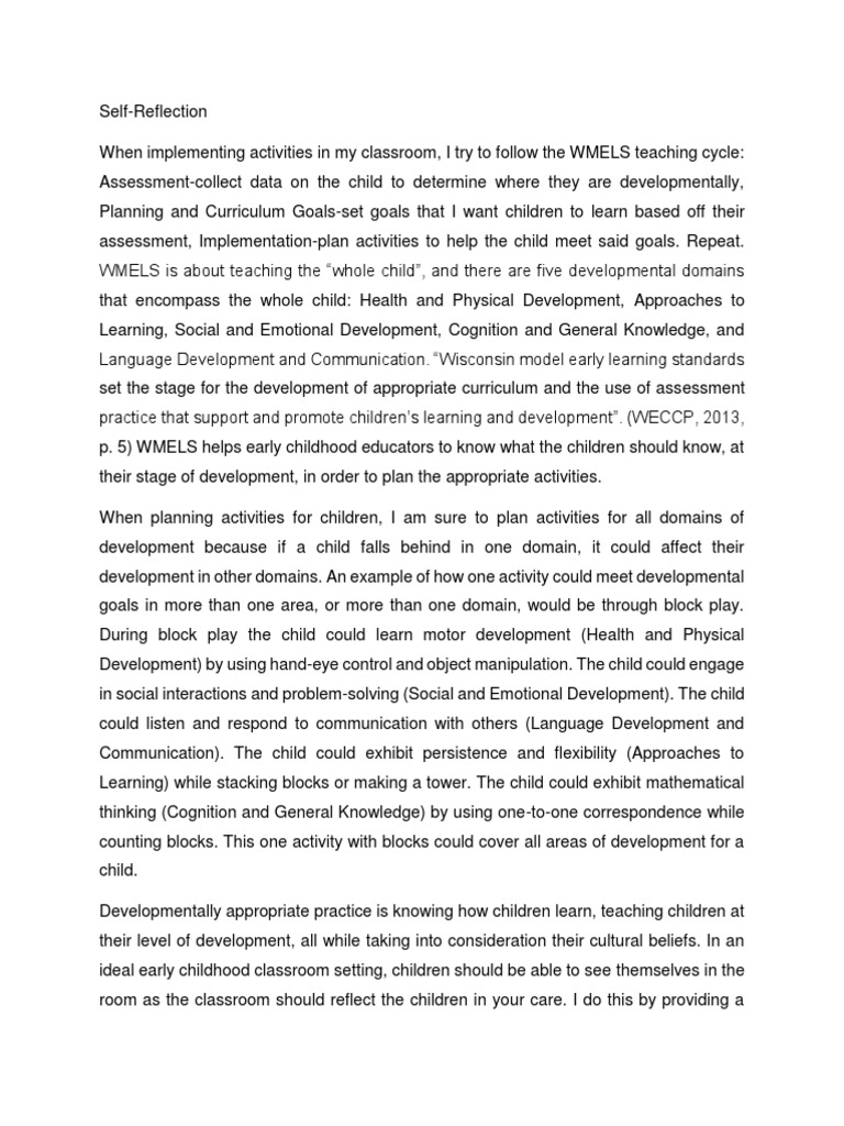 Effective WMELS Practices in Early Childhood | PDF | Early Childhood ...