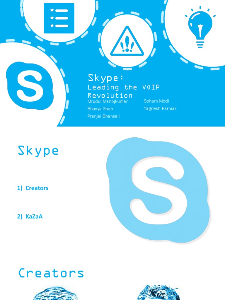 Skype:: Leading The VOIP Revolution | PDF | Peer To Peer | Internet
