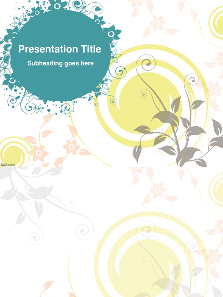 Presentation Title: Subheading Goes Here | PDF