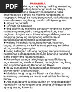 Pabula at Parabula | PDF