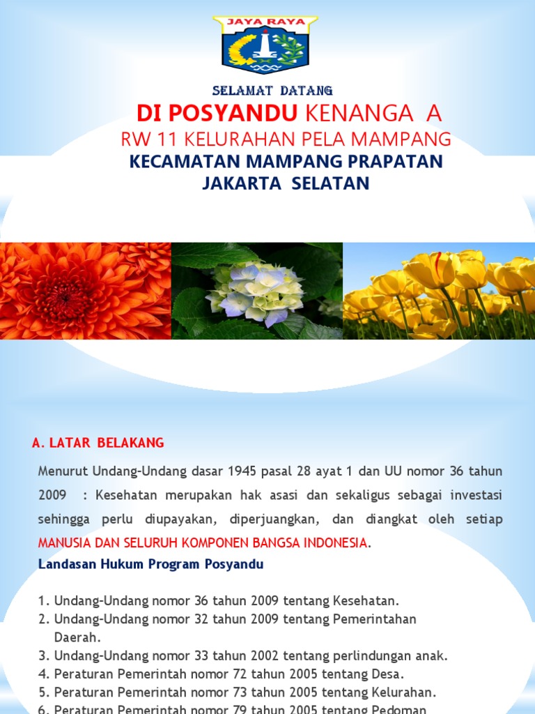 Materi Lomba Posyandu | PDF | Ilmu Sosial | Kesehatan Holistik