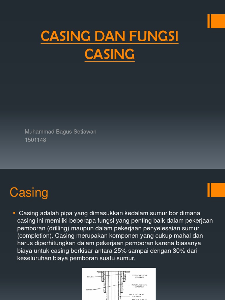 Panduan Casing Sumur Bor | PDF | Griya & Taman