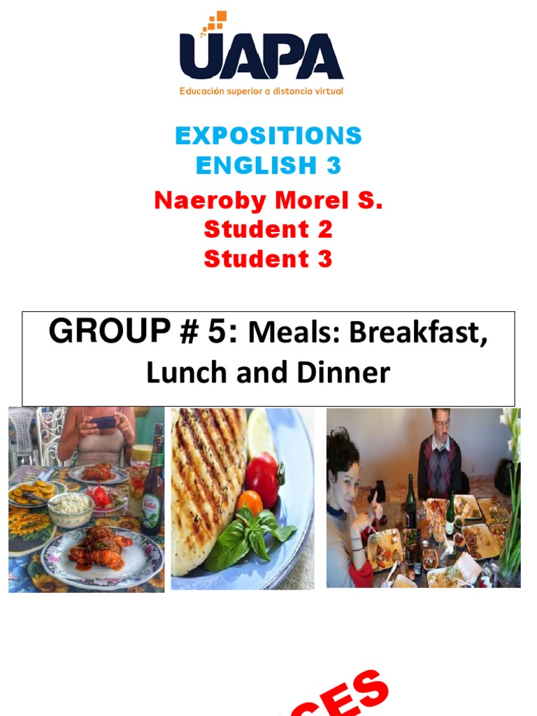 Lunch Meal Preferences and Times | PDF | Lunch | Western Cuisine