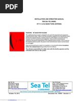 Seatel Error Codes PDF | PDF | Antenna (Radio) | Electronic Engineering