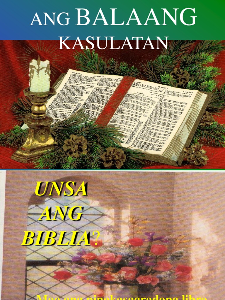 1st Topic - Balang Kasulatan | PDF