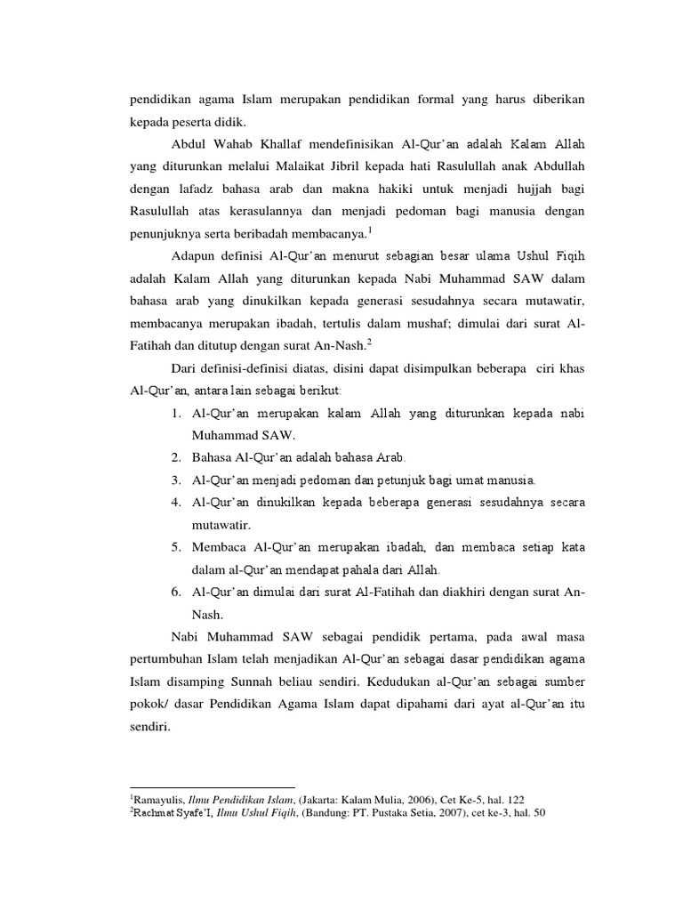 Alquran Sebagai Pedoman Hidup | PDF