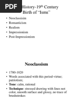 19th Century French Art Powerpoint | PDF | Impressionism | Romanticism