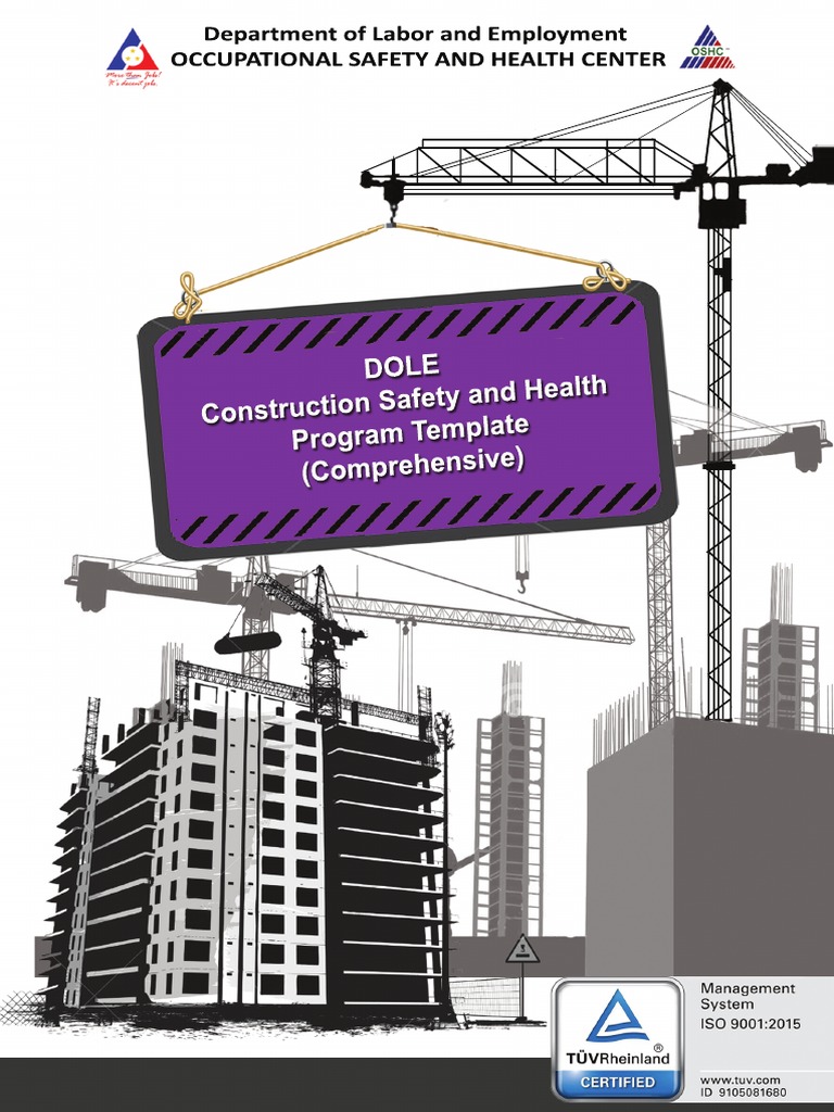Construction Safety and Health Program | PDF | Personal Protective ...