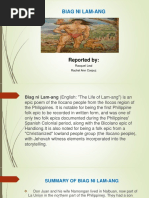The Main Characters in The Epic Biag Ni Lam-Ang and Their Symbolic ...