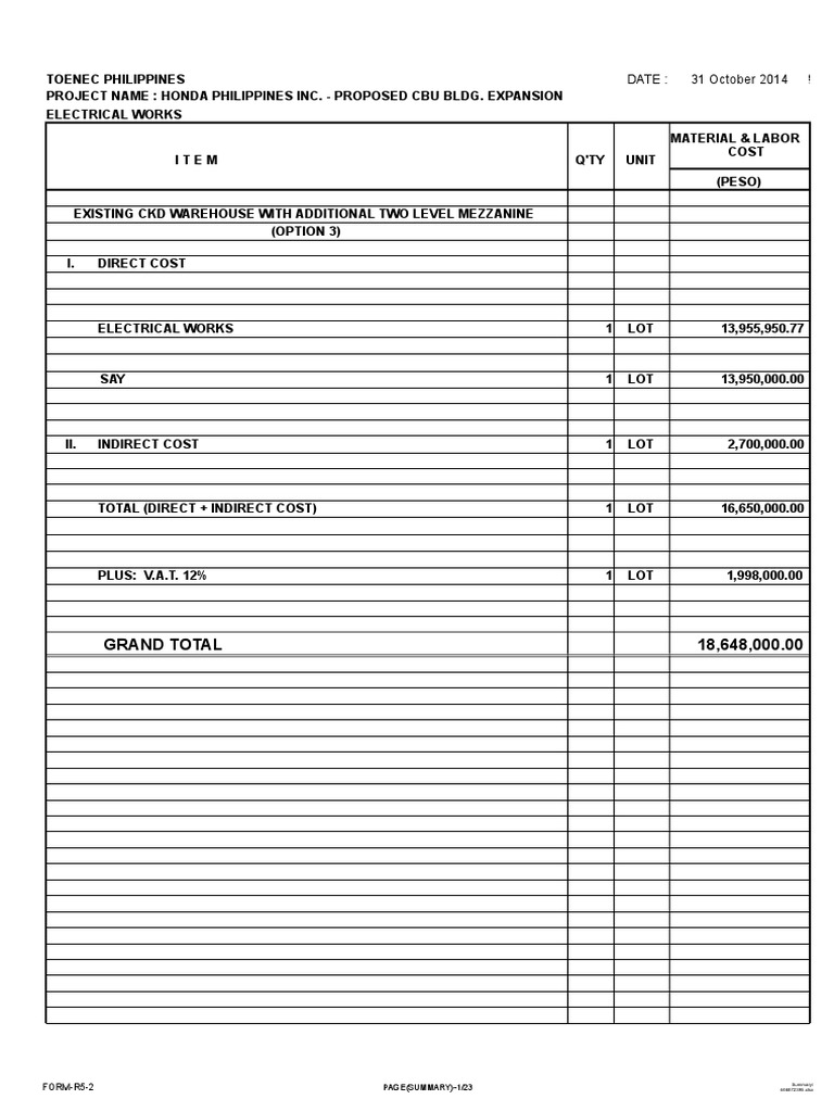Rohm Mechatech Electrical PM and Transformer Repair 2019 | PDF ...