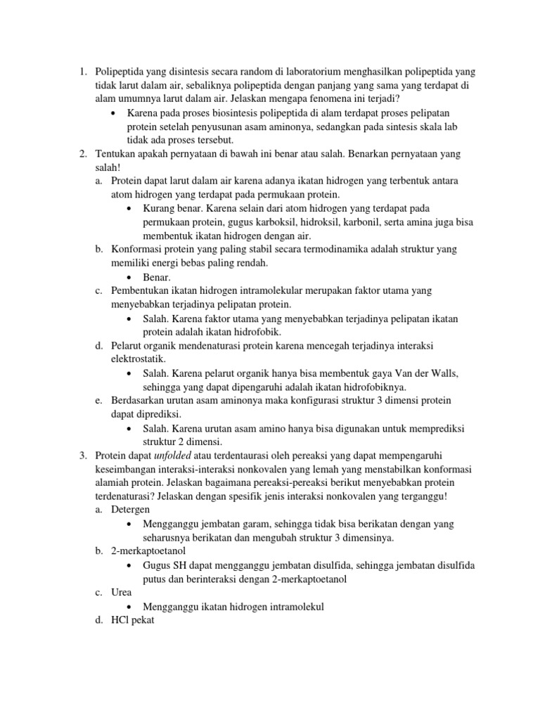 Tugas Kelompok Aspek Molekular Enzim | PDF | Kajian Bahasa Asing ...