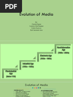 Evolution of Media Timeline | PDF | Computing | Information And ...