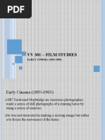 The History of Film Timeline | PDF | Cinema Of The United States