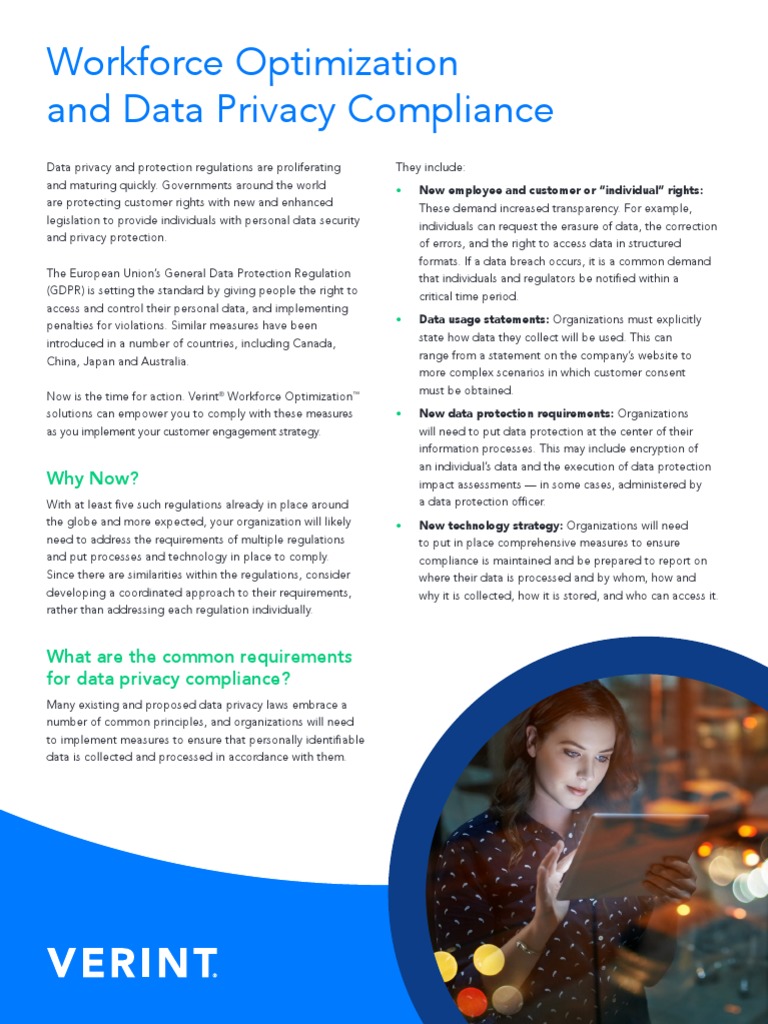 Wfo Data Privacy Regulations Executive Perspective Enus | PDF ...