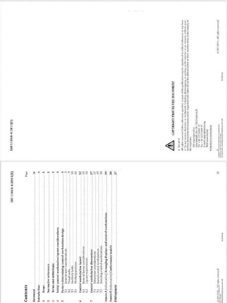 Iso 11064-4 PDF | PDF