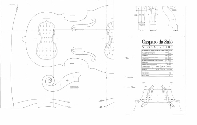 Viola Gasparo Da Salo | PDF