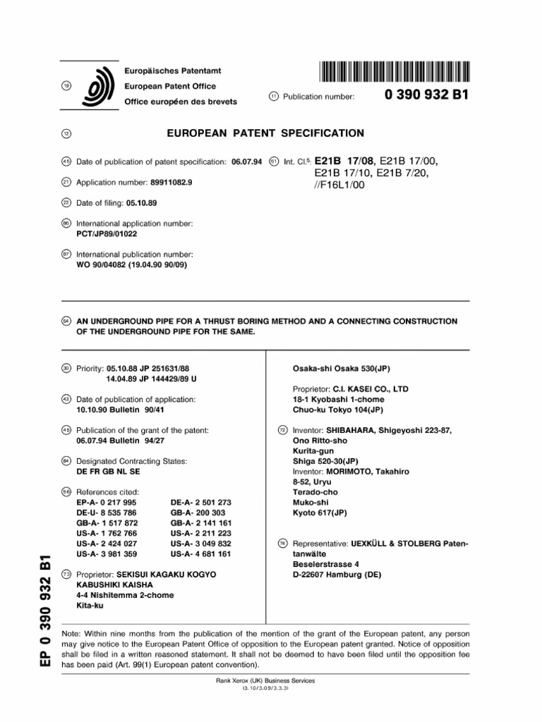 Thrust Boring Methodology Pdf Tunnel Pipe Fluid Conveyance