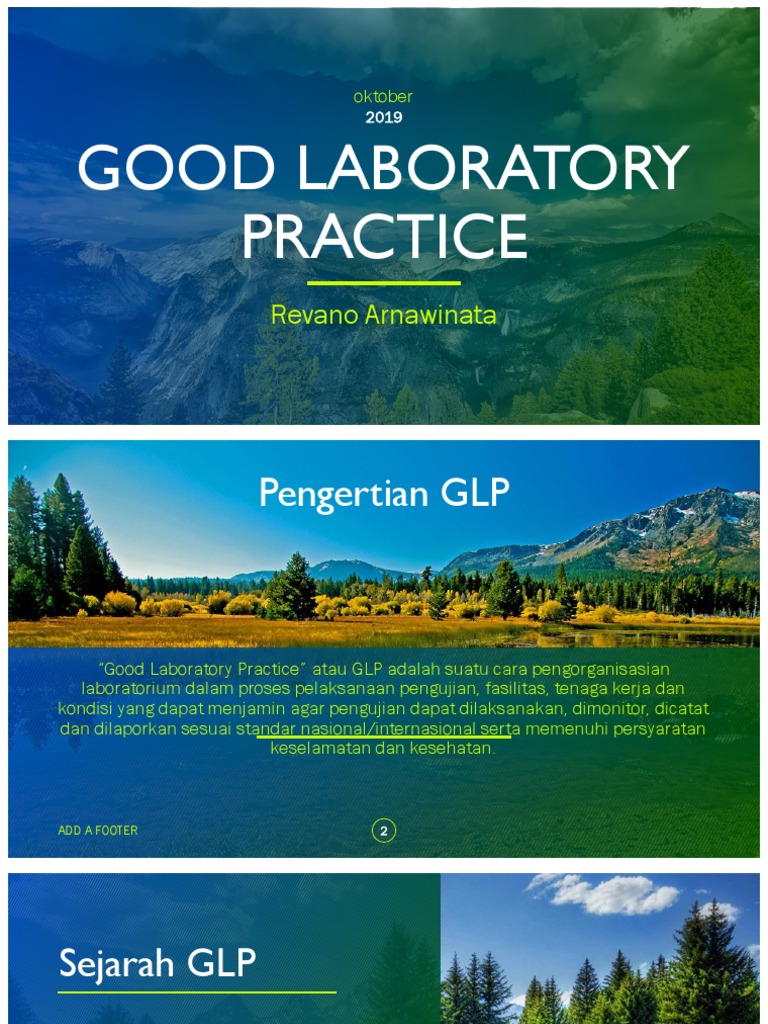 Good Laboratory Practice | PDF