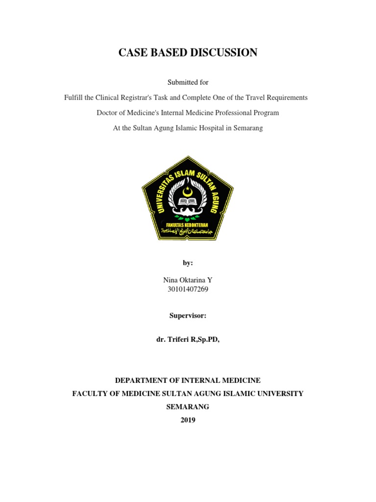 Case Based Discussion | PDF | Allergy | Body Mass Index
