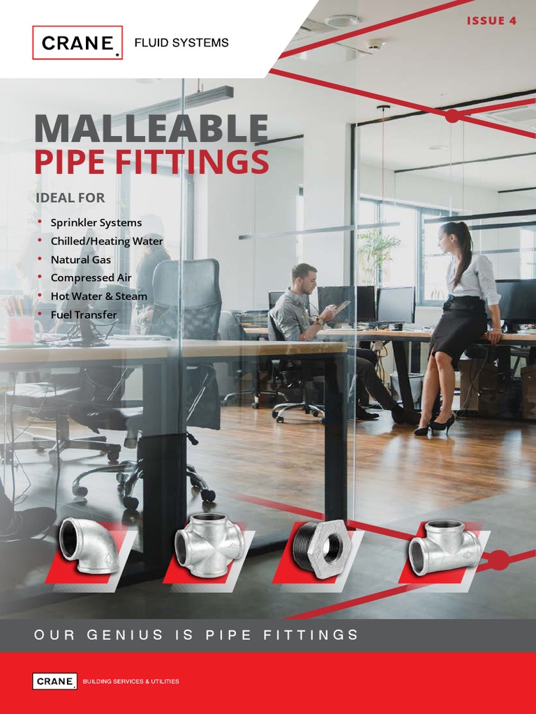 CraneFS Malleable Brochure Web | PDF | Pipe (Fluid Conveyance ...