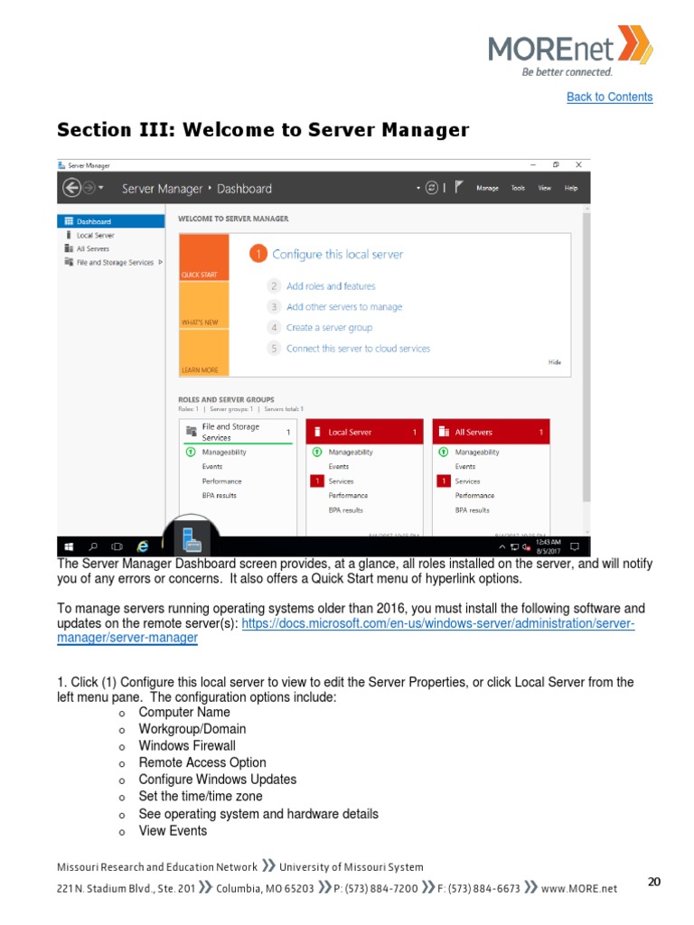 Install & Secure Windows Server 2016 Domain Controller PDF | PDF | Domain Name System | Active ...