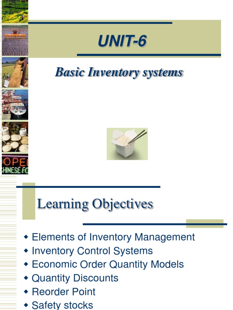 Module-5 Inventory Models | PDF | Inventory | Demand