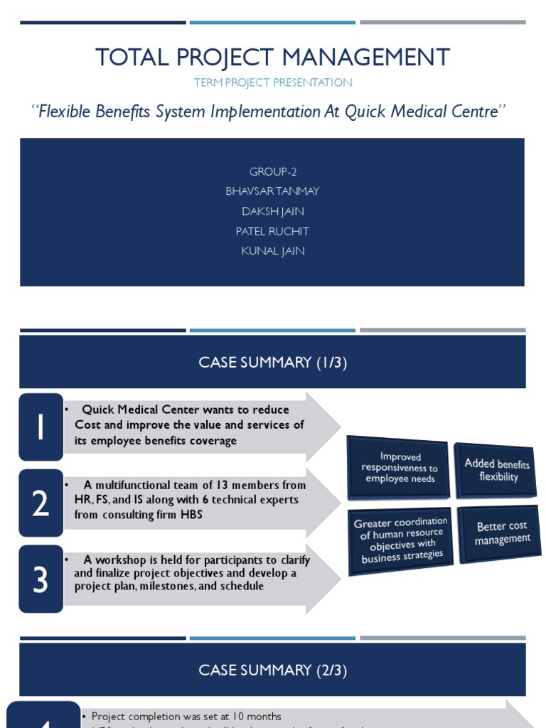 Quick Medical Center Wants To Reduce Cost and Improve The Value and ...