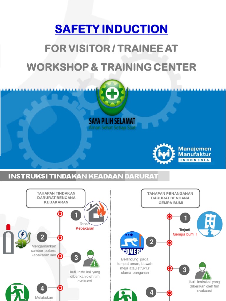 1808-Safety Induction PT Manajemen Manufaktur Indonesia PDF | PDF