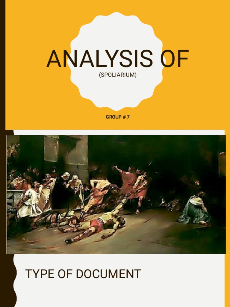 Spoliarium PDF | PDF | Paintings