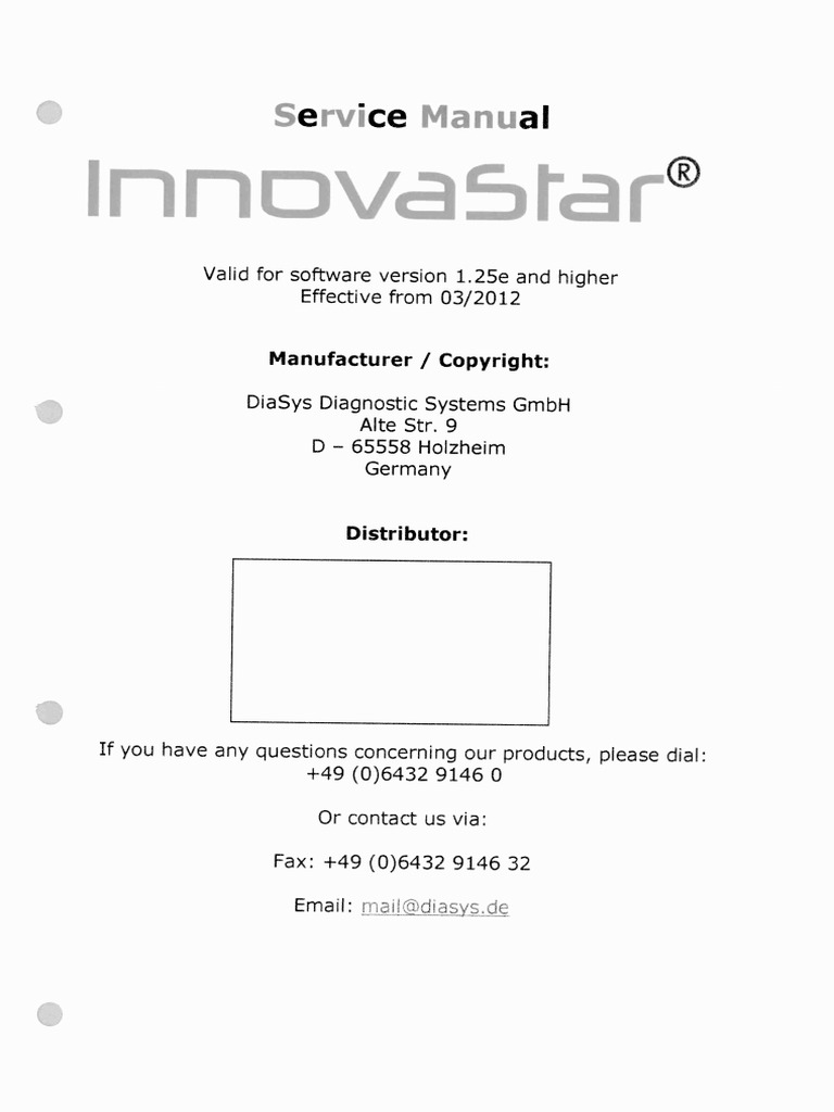 Manual de Servicio Innova Star | PDF