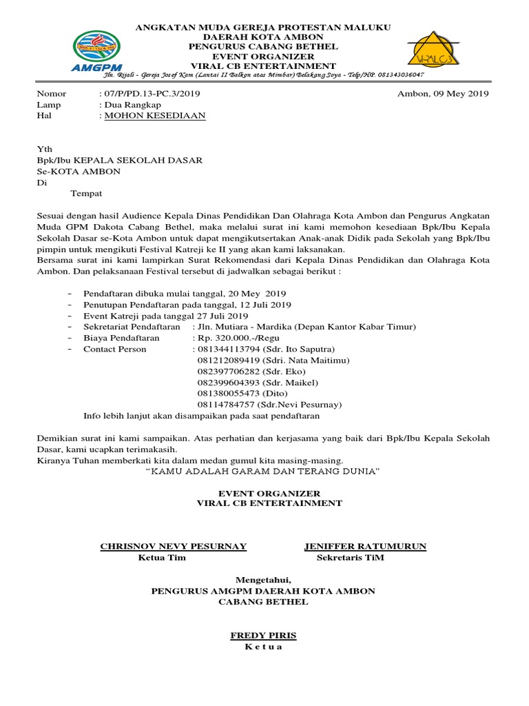 Surat Undangan | PDF