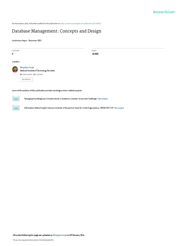 DatabaseSystem Final PDF | PDF | Database Design | Databases