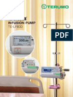 Terumo Terufusion Infusion Pump: TE-171/TE-172 | PDF