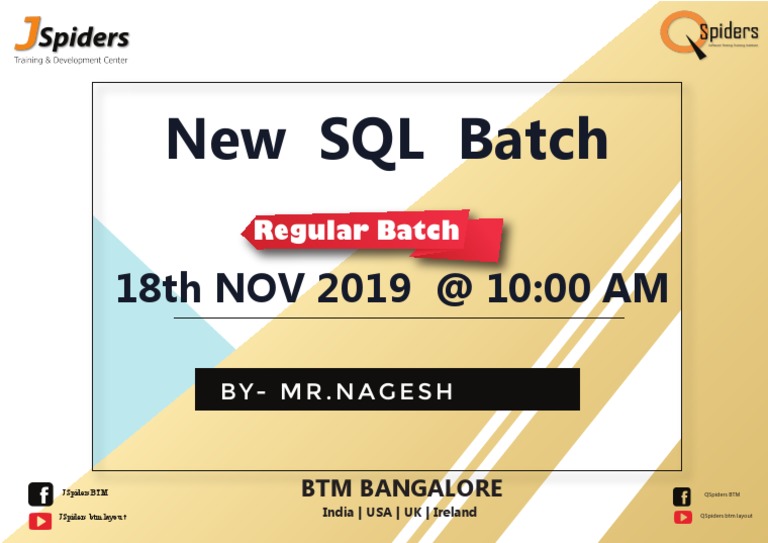 BTM Layout SQL Batch Details | PDF