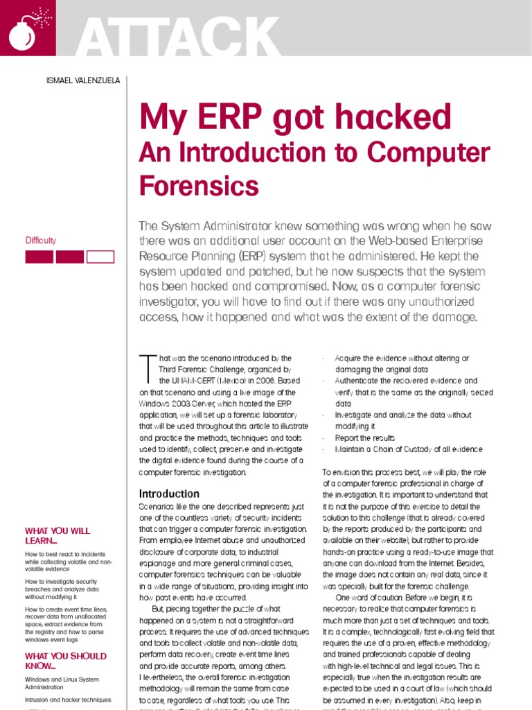 Forensics | PDF | Windows Registry | Computer Forensics