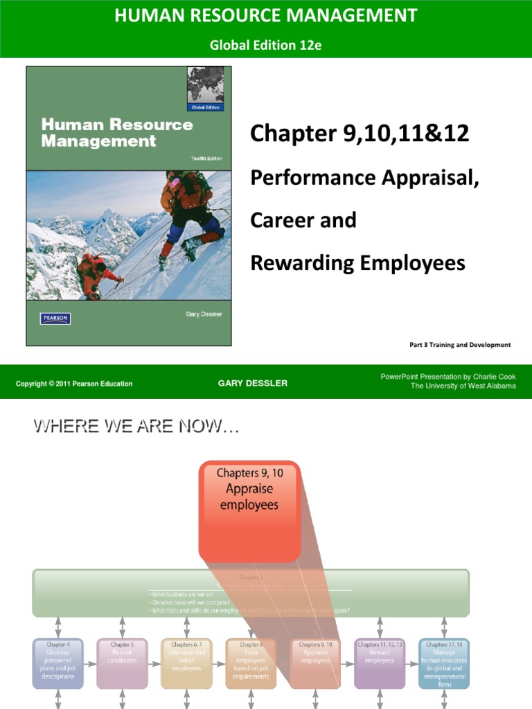 Dessler HRM12e PPT 9,10,11&12 | PDF | Performance Appraisal | Salary