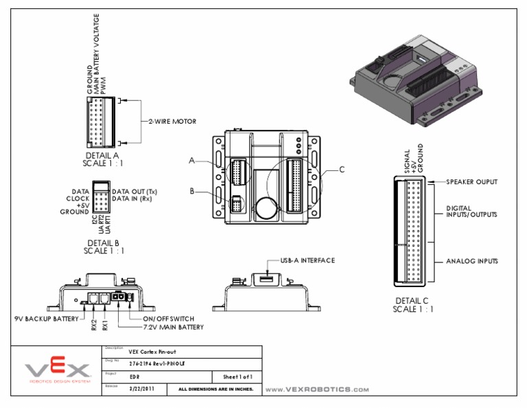 276 2194 Rev1 PINOUT PDF | PDF | Electrical Engineering | Digital ...