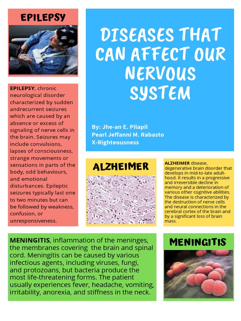 Common Diseases That Can Affect Our Nervous System | PDF