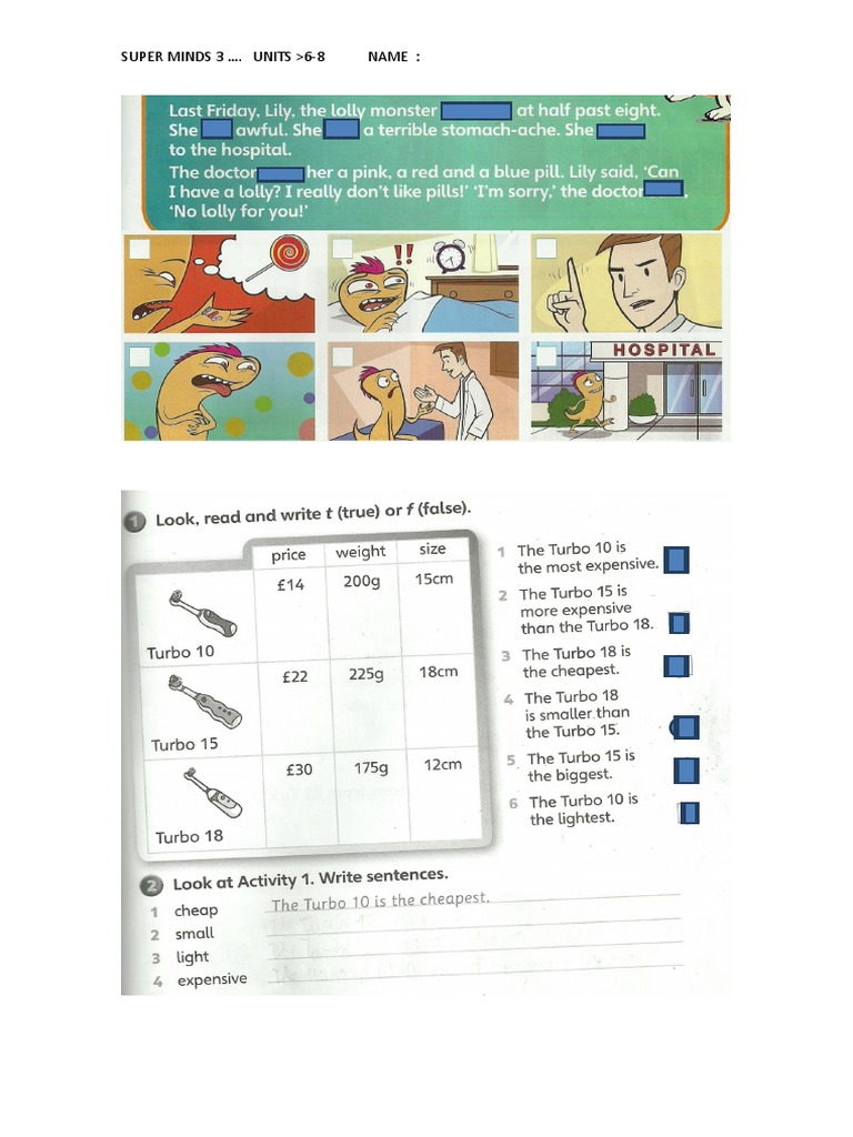 Super Minds 3 Test | PDF