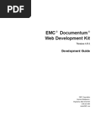 Opentext Documentum D2: Developers Guide | PDF | World Wide Web | Internet & Web