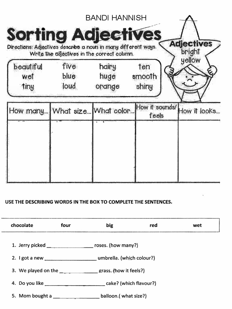 Class 1 CBSE English Worksheets Term 2-DBX | PDF | Linguistic Typology ...
