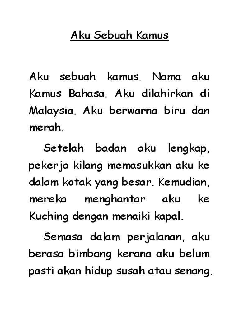 Kamus Bahasa Kisah Perjalanan Aku Pdf Perjalanan Agama